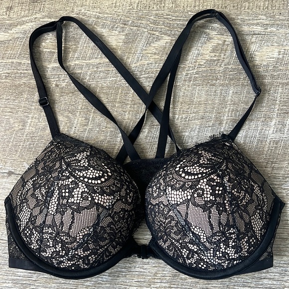 Victoria's Secret | Intimates & Sleepwear | Victorias Secret Black Lace ...